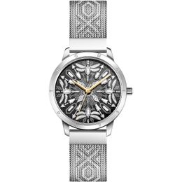 Thomas Sabo Damen Quarzuhr "SPIRIT MAGIC GARDEN", silber, Armbanduhren, Armbanduhr, Damenuhr, analog, Zirkonia (synth.), Libellen, Edelstahl