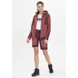 WHISTLER Damen Shorts "Lara", rot, Gr. 46, mehrfarbig, 65% Polyester, 35% Baumwolle, Hosen, mit dehnbarem Funktionsstretch