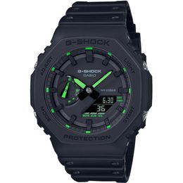 Casio G-SHOCK Kinder Chronograph, schwarz, Armbanduhren, Quarzuhr, Armbanduhr,Herrenuhr,digital, bis 20bar wasserd.Resinarmband