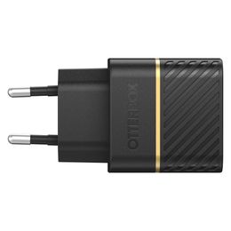 Otterbox Smartphone-Ladeger&auml;t "EU WallCharger 30W GaN - 1X USB-C 30W USB-PD", B:12cm H:8cm T:20cm, schwarz, Ladeger&auml;te, geeignet f&uuml;r Apple iPhone,