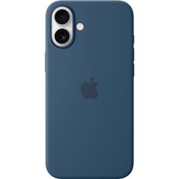 Apple Smartphone-Hülle "iPhone 16 Plus Silikon Case mit MagSafe", Apple iPhone 16 Plus, blau, Hüllen