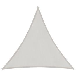 Sonnensegel Windhager, B:400cm T:400cm, grau, Polyester, Sonnensegel, "Cannes Dreieck", 4x4x4m, grau