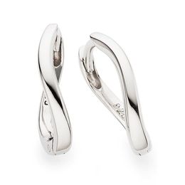 Bruno Banani Damen Paar Creolen "Schmuck Geschenk Silber 925 Ohrschmuck Ohrringe", Silber 925 (Sterlingsilber), silber, Silber 925 (Sterlingsilber),