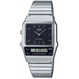 CASIO VINTAGE Damen Chronograph, silber, Armbanduhren, Quarzuhr, Armbanduhr, Damenuhr,Herrenuhr,Digitaluhr,Edelstahlarmband