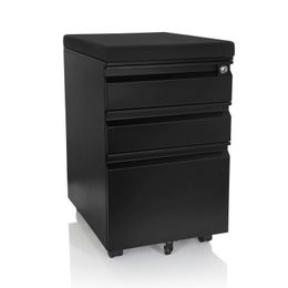 hjh OFFICE Rollcontainer COLOR OS Stahl