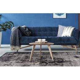 Teppich Calo-deluxe "Layata 8034" Gr. 3, grau, B:140cm H:9mm L:200cm, Kunstfaser, Teppiche, Teppich, Kurzflor, Wohnzimmer