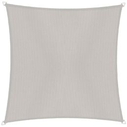 Sonnensegel Windhager, B:300cm T:300cm, grau, Polyester, Sonnensegel, "Cannes Quadrat", 3x3m, grau