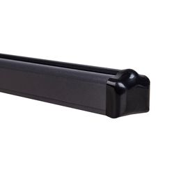 GroJa Aluminium-Universalleiste für Steckzaunsystem anthrazit 200 cm
