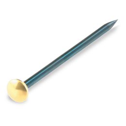 toom Stahln&auml;gel mit Messingkopf &Oslash; 0,2 x 3 cm
