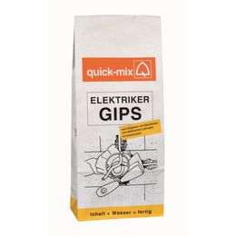 QUICK-MIX BAUMARKT- VL-Nr. 202258PROGRAMM GMBH & CO KG AKTIVBANK WE EH Quick-mix Elektrikergips 6 kg