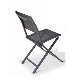 Klappstuhl 'Susan' grau 47 x 83 x 51 cm