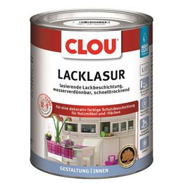 CLOU® Clou Lacklasur weiß seidenmatt 750 ml