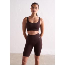 aim'n Aim'n Ribbed Seamless Biker Shorts ' ' Damen Gr&ouml;&szlig;e M braun
