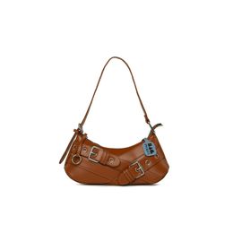 Bagmori Schultertasche Damen Gr&ouml;&szlig;e One Size karamell