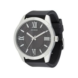 Guess Uhr 'Elliot' Herren Gr&ouml;&szlig;e One Size schwarz / silber