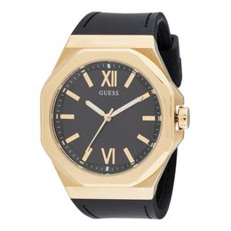 Guess Uhr 'Emperor' Herren Gr&ouml;&szlig;e One Size gold / schwarz