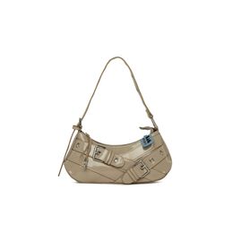 Bagmori Schultertasche Damen Gr&ouml;&szlig;e One Size dunkelbeige