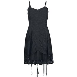 Vixxsin Nala Dress Mittellanges Kleid schwarz in 3XL D-NALA-B
