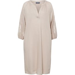 WHITE LABEL Kleid mit &Auml;rmelstick Sand (Gr&ouml;&szlig;e: 40)