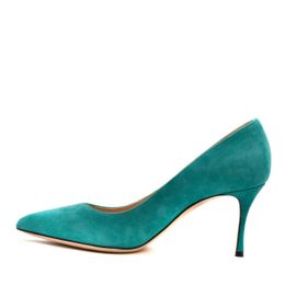 Sergio Rossi Hohe Schuhe - Decollete Green - Gr. 36,5 (EU) - in Gr&uuml;n - f&uuml;r Damen
