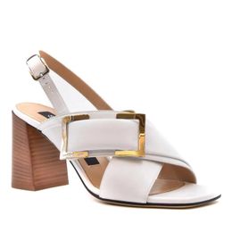 Sergio Rossi Sandalen - Sandals White - Gr. 36,5 (EU) - in Weiß - für Damen