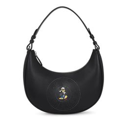 K by KARL LAGERFELD Karl Lagerfeld Hobo Bags - DISNEY X KL MOND-SCHULTERTASCHE - Gr. unisize - in Schwarz - f&uuml;r Damen