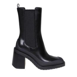 Tory Burch Stiefel - Boot Black - Gr. 39,5 (EU) - in Schwarz - f&uuml;r Damen