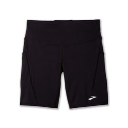 Brooks Spark 8" Short Tight Bekleidung Damen schwarz