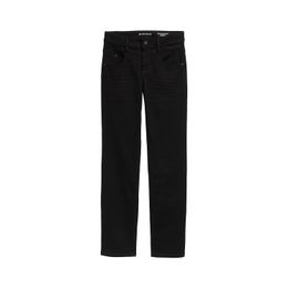 Tom Tailor Damen TTALEXA STRAIGHT Jeans, schwarz, Uni, Gr. 32/32