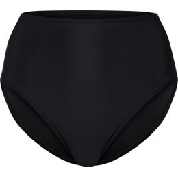 feel good Damen Bikini-Slip in Uni schwarz Gr&ouml;&szlig;e 48