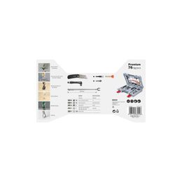 Bosch Premium X-Line Bohrer- und Schrauber-Set, 76-teilig (2608P00234)