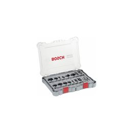 Bosch Professional Fräser-Set mit 8-mm-Schaft, 15-teilig, 2607017472)