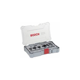Bosch EXPERT Rand- und Kantenfr&auml;ser-Set 6-mm-Schaft 6-teilig mit verschiedenen Fr&auml;sern aus Hartmetall f&uuml;r Holz oder Kunststoff 4015449311217 (2607017468)