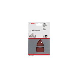 Bosch Schleifblatt C430 10-teilig 102 x 62 93 mm 120 11 L&ouml;cher (2608607409)