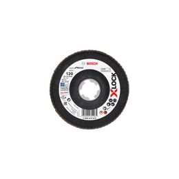 Bosch X-LOCK-F&auml;cherschleifscheibe X551, Expert for Metal, K: 120, Scheibend.: 115 mm (2608619810)