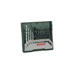Bosch Mini-X-Line Mixed-Set, 5 Stein-, 5 Metall-, 5 Holzbohrer (2607019675)