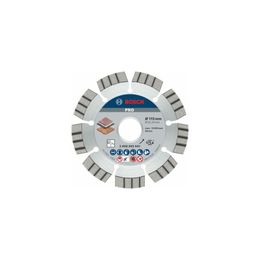 Bosch Diamanttrennscheibe Best for Stone 115 x 22,23 x 2,2 x 12 mm (2608602641)