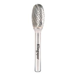 Klingspor HF 100 E Hartmetallfräser, 9,6 x 16 x 6 mm Kreuzverzahnung (295916)