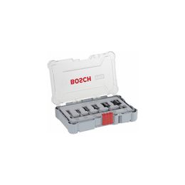 Bosch Nutfräser-Set 6-mm-Schaft 6-teilig (2607017465)