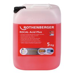 Rothenberger Entkalkungschemie ROCAL Acid Plus, Konzentrat mit Farbindikator und Korrosionsschutz, 5 kg, 4004625369944 (61105)