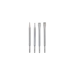 Bosch Professional 4-teiliges Mei&szlig;elset mit SDS plus Aufnahme, 2x Spitzmei&szlig;el + 2x Flachmei&szlig;el | f&uuml;r Bohrhammer GBH 2-26 F oder GBH 2-28 F | mit SDS plus Schaft und L&auml;nge von 250 mm | 2607017516)