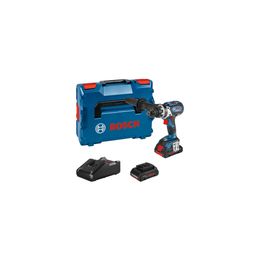 Bosch Akku-Bohrschrauber GSR 18V-110 C, 2 x Akku ProCORE18V, Schnellladegerät, L-BOXX (06019G010A)