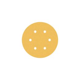 Bosch EXPERT C470 Schleifpapier mit 6 L&ouml;cher f&uuml;r Exzenterschleifer 150mm G 120 5-tlg. f&uuml;r Exzenterschleifer (2608900921)