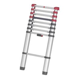 Hailo FlexLine T80, Alu-Sicherheits-Teleskopleiter, 9 Sprossen (7113091)