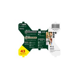 Bosch X-Line Sechskantbohrer Set mit Holz-, Metall-, Steinbohrern und Bits, 2607019613)
