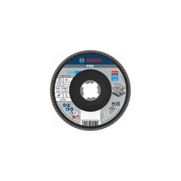 Bosch Fächerschleifscheibe X571 Best for Metal gewinkelt 125 mm K 40 Fiber (2608619201)