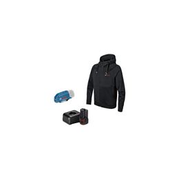 Bosch Beheizbare Kleidung GHH 12+18V XA: Akkuadapter, Ladegerät, 1x Akku, Gr. S (06188000GB)