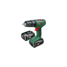 Bosch Akku-Schlagbohrmaschine EasyImpact 18V-40: 2x Akkupack PBA 18V 1.5Ah W-A (06039D8108)