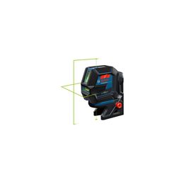 Bosch Kombilaser GCL 2-50 G mit Deckenklemme und Handwerkerkoffer (0601066M02)