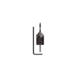 Bosch Holzspiralbohrer mit 90°-Senker 3 mm 16 mm aus Stahl mit Holzspiralbohrer und Senker für Holz, 2608595345)